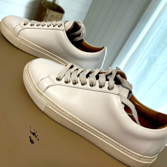 Thursday Boot Company | Shoes | Thursday White Leather Sneakers | Poshmark